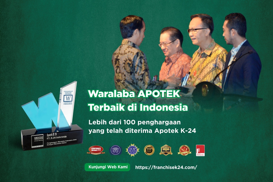 Logo Apotek K-24 yang Merah, Kuning, Hijau, Apa sih Artinya?