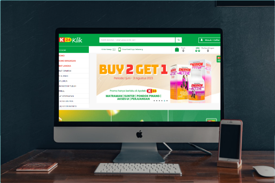 K24Klik, Apotek K-24 Online yang Siap Melayani Masyarakat