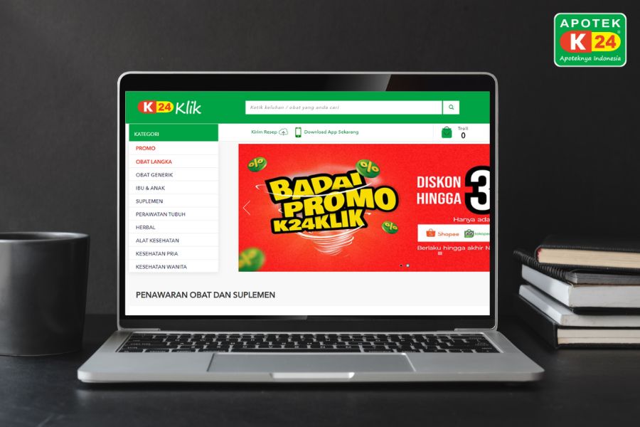 Logo Apotek K-24 yang Merah, Kuning, Hijau, Apa sih Artinya?